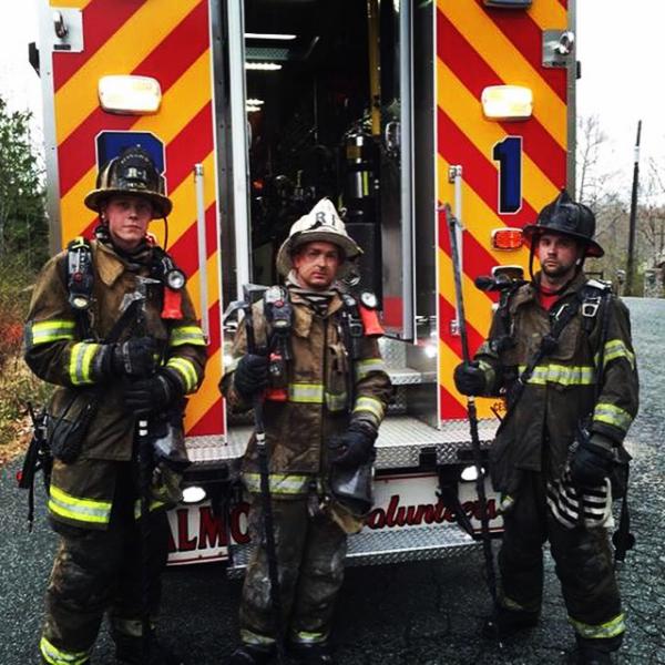Rescue Squad 1 With Fire Showing From A Comapny 12 House - Falmouth ...